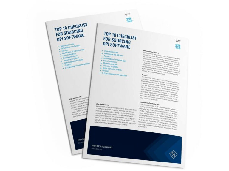 Sourcing Guide - 10 Features a DPI engine must have | ipoque