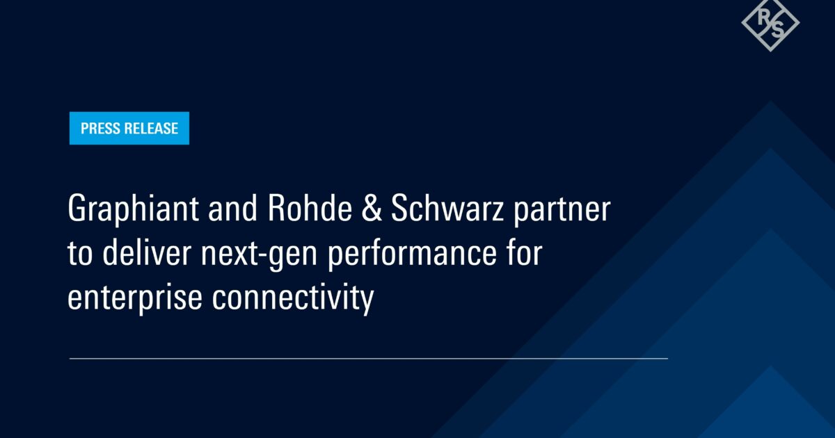Graphiant and Rohde & Schwarz partner to deliver next-gen… | ipoque