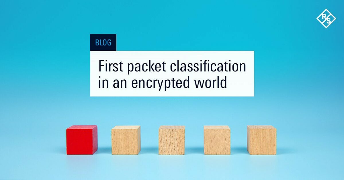 First packet classification in an encrypted world | ipoque
