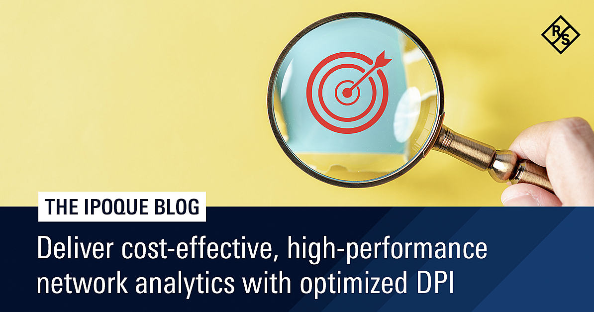 Optimized DPI for cost-effective, high-performance network analytics