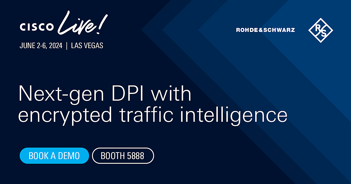 Meet ipoque at Cisco Live 2024 - Booth 5888