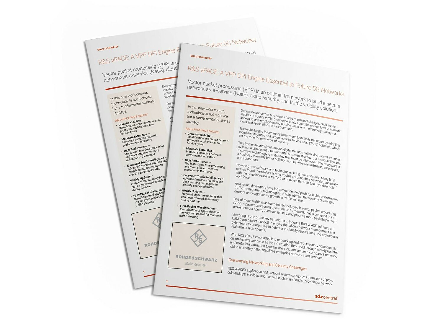 Solution brief ﻿R&S®vPACE | ipoque