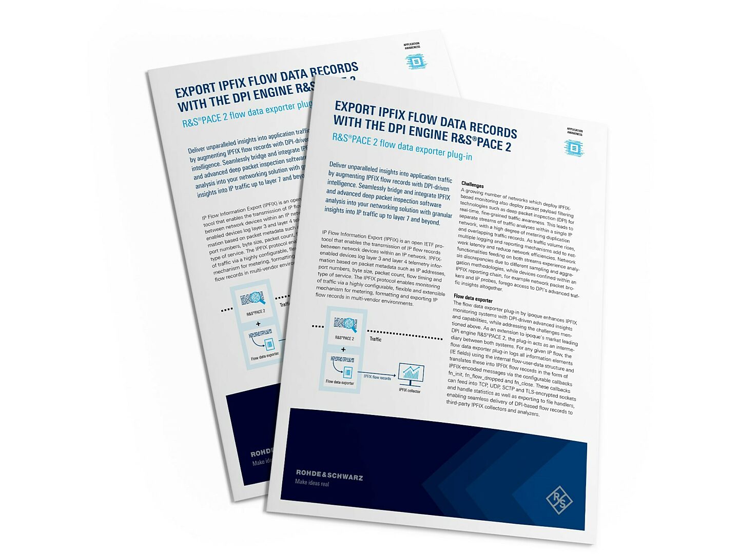 R&S®PACE 2 flow data exporter plug-in | ipoque